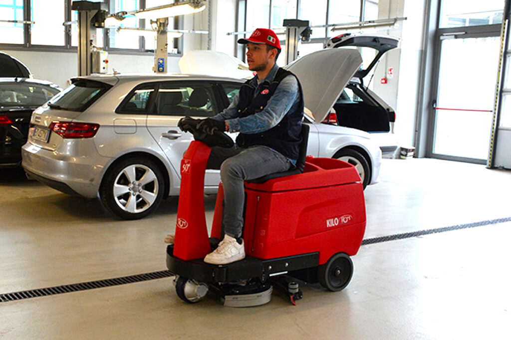 Euromec RCM Kilo 612 Scrubber Dryer – Ride-on