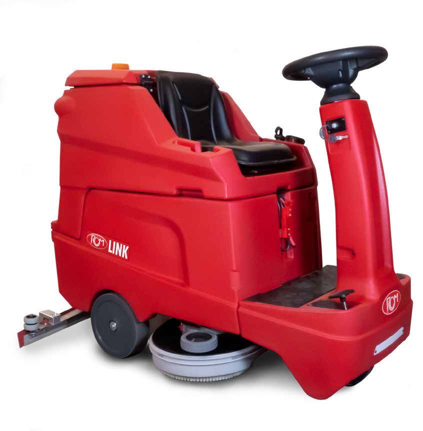 LINK Ride-on Scrubber Dryer - Euromec